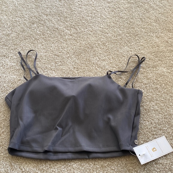 BuffBunny | Tops | Buffbunny Crop Top With Build In Top | Poshmark